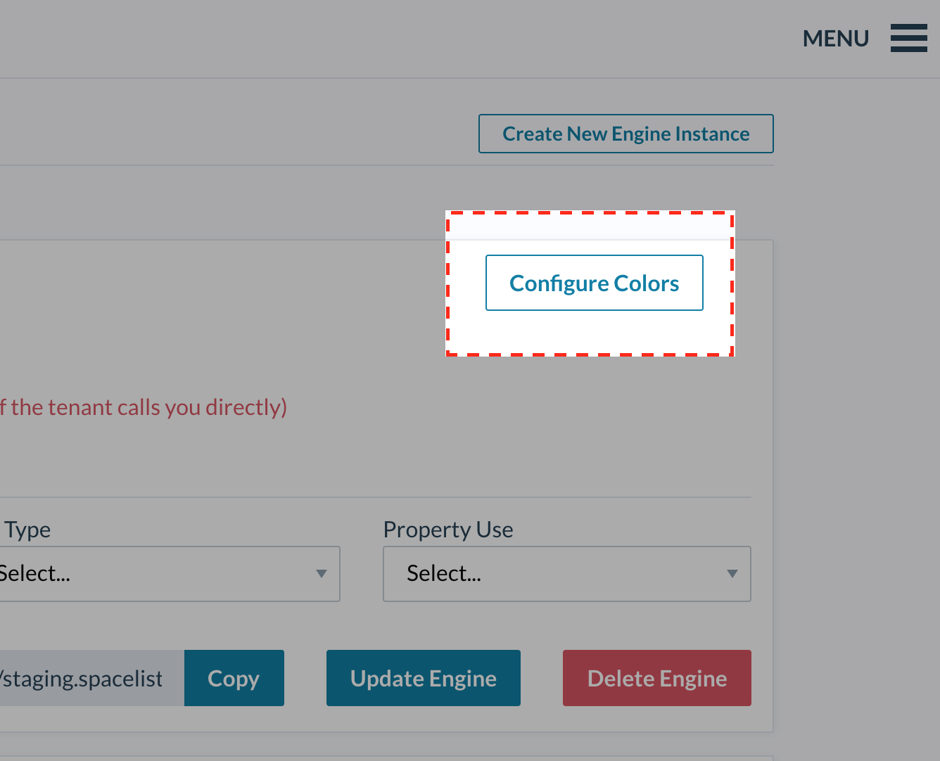 How do I customize my Spacelist Engine's colors? – Spacelist